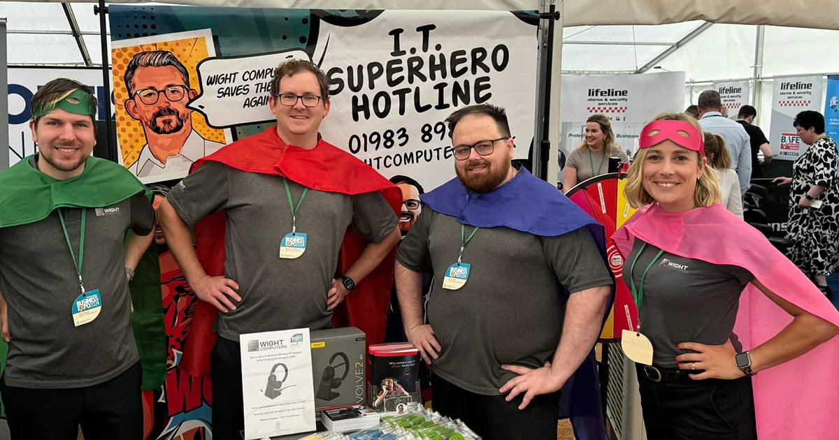 A super time at Business Expo 2024 - Wight Computers Ltd