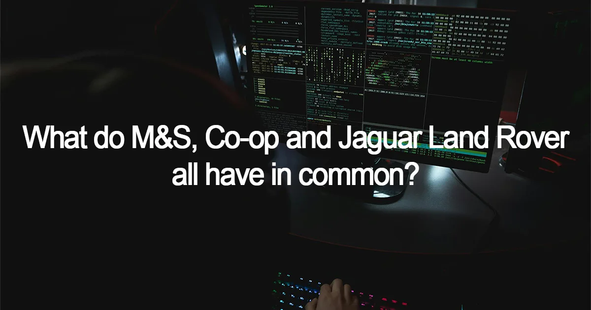 What do M&S, Co-op and Jaguar Land Rover all have in common? - Wight ...